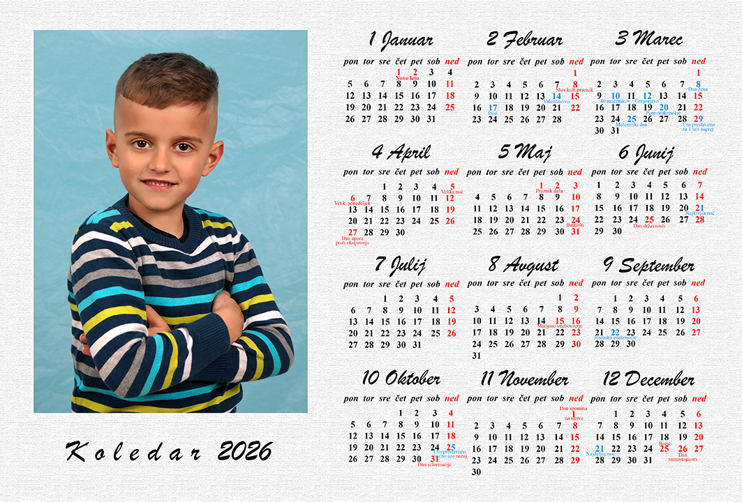 KOLEDAR | FOTO MATKOVIČ – fotografski studio s tradicijo